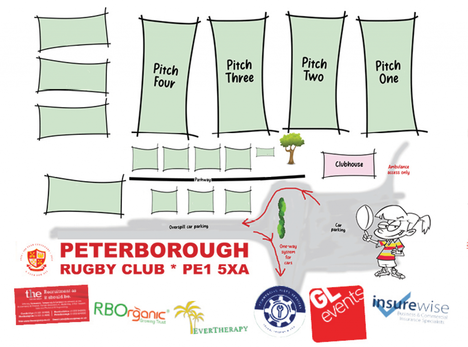 PRUFC Festival Fixtures